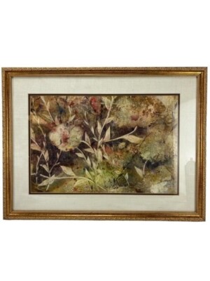Donna Rogers signed original watercolor art, framed, matted w/glass | eBay