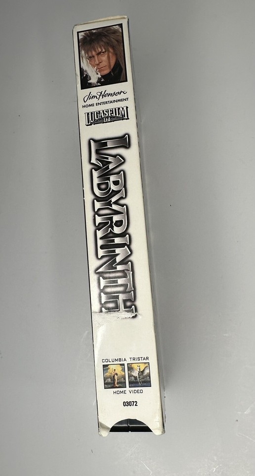 LABYRINTH David Bowie Jennifer Connelly Jim Henson Movie VHS Tape ...