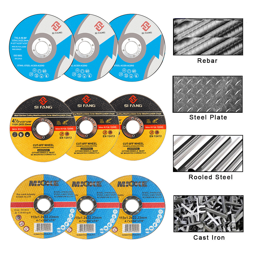 4-1/2" Cut Off Wheels Metal & Stainless Steel Cutting Disc for Angle ...