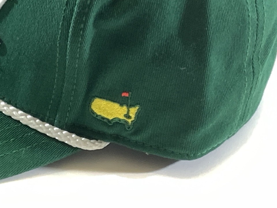 Masters Amen Corner golf Hat green snapback with rope 2025 pga new | eBay
