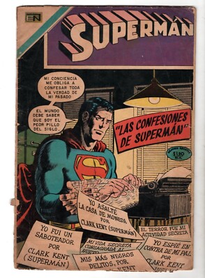 Superman #787, Novaro 1970, The Confessions of Superman, Comic in ...