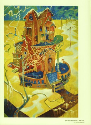 Dr. Seuss. Reproduction Print "That Winter Spring Came Late" 9x12 book ...