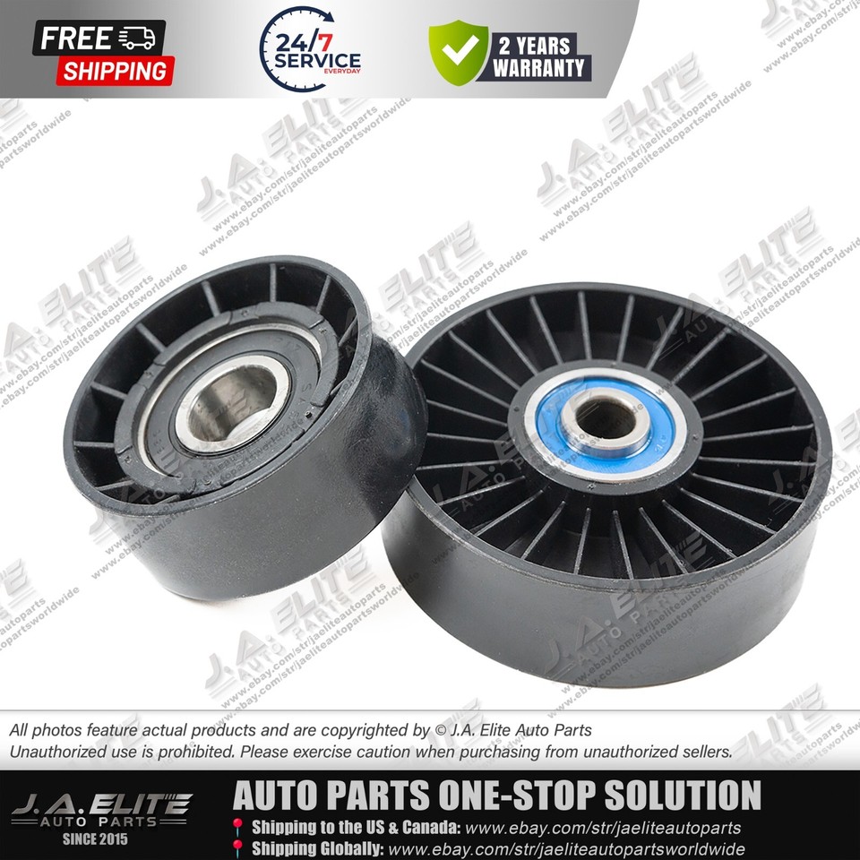 2pcs Genuine Belt Tightening Pulley fit Maserati Quattroporte ...