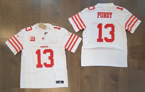 Brock Purdy #13 San Francisco 49ers Stitched White F.U.S.E. Jersey w ...