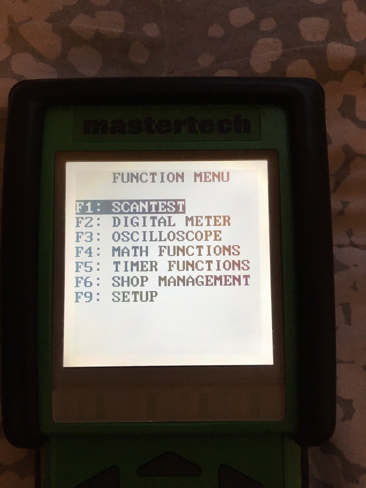 Vetronix Mastertech Multi Function Tester Program Card PN 02001729 for ...