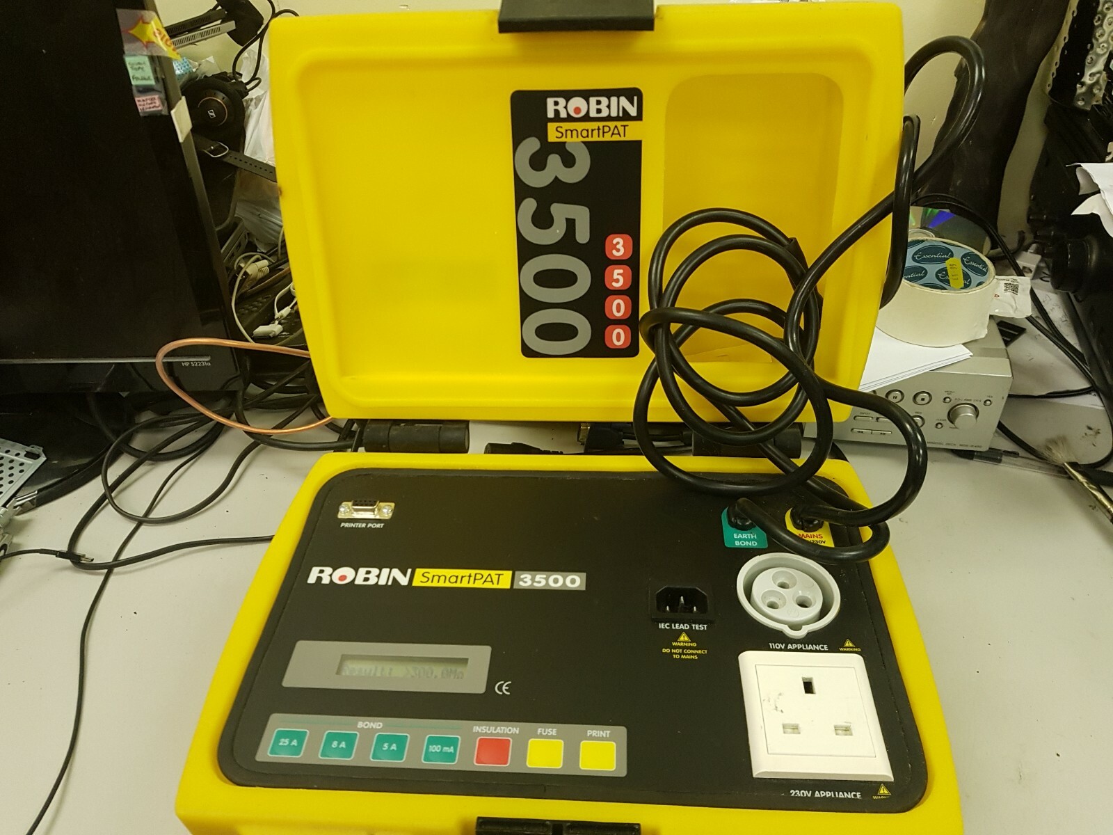 Robin SmartPAT 3500 Portable Appliance Tester. NOT FULLY TESTED. | eBay UK