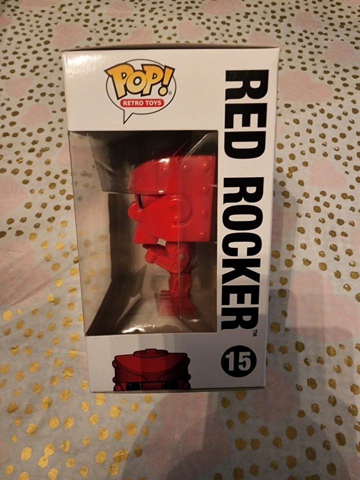 Funko Pop #15 Red rocker (Rock em Sock em Robots) | eBay