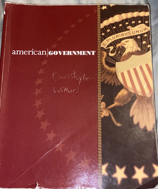 Bob Jones BJU 12th Grade 12 American Government Book Student Text ...