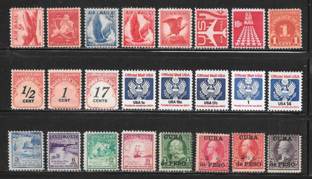 Lot of 24 MNH US BOB Stamps (Lot A779) | eBay