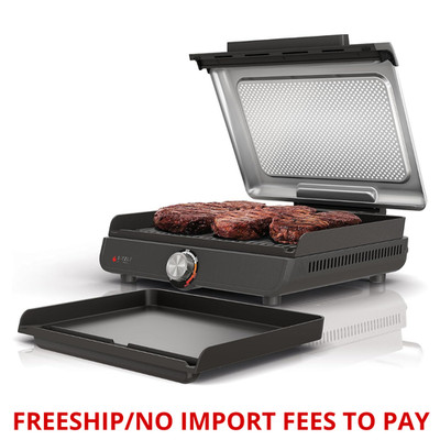 Ninja GR101 Sizzle Smokeless Indoor Grill & Griddle, 14 ...
