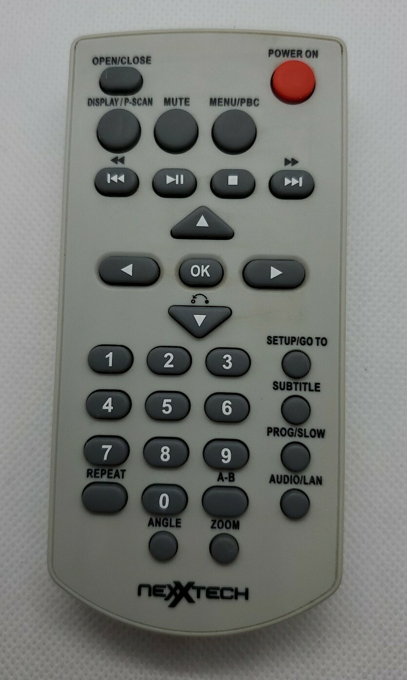 Original Nexxtech DVD Player Remote Control for DP3222 EDP3110 | eBay