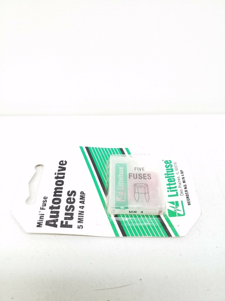 5 Min 4 Amp Littlefuse Mini Fuse Automotive Fuses Made In USA | eBay