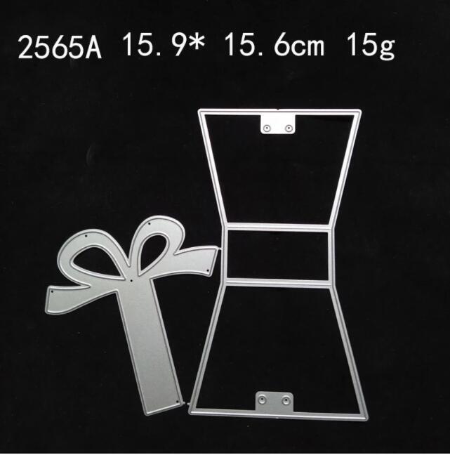 Gift Box Metal Cutting Dies Stencils DIY Scrapbooking/album Decorative ...
