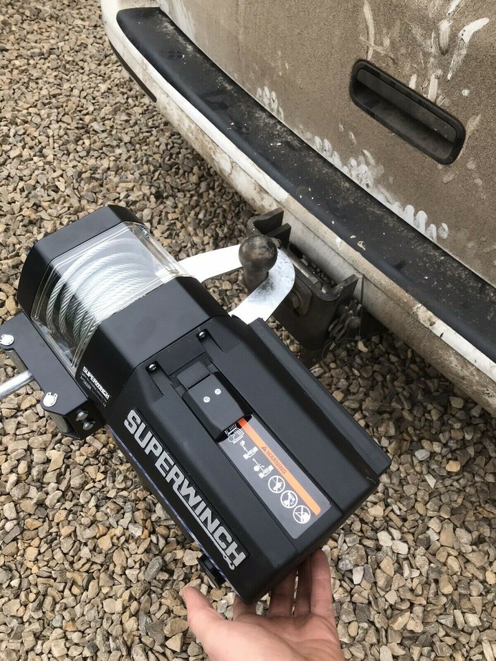tow ball winch mount hitch portable superwinch bracket LT2000 S Series ...