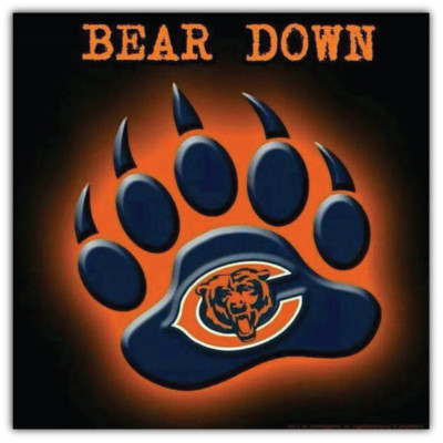 Chicago Bears NFL Paw Car Bumper Sticker Decal- 3'' or 5'' | eBay