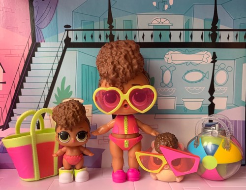 LOL Surprise Doll Series 3 - Rip Tide + Lil Rip Tide + Hammy Tide Dolls ...