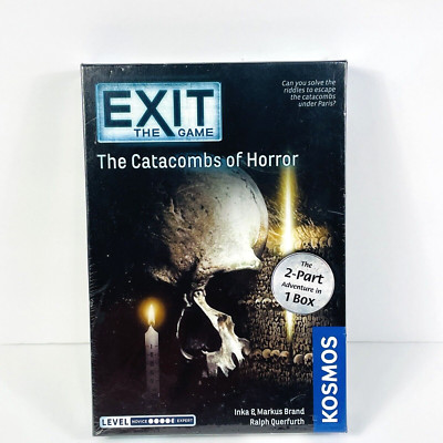 Exit The Game Catacombs of Horror The Escape Room Game You Can Play At ...