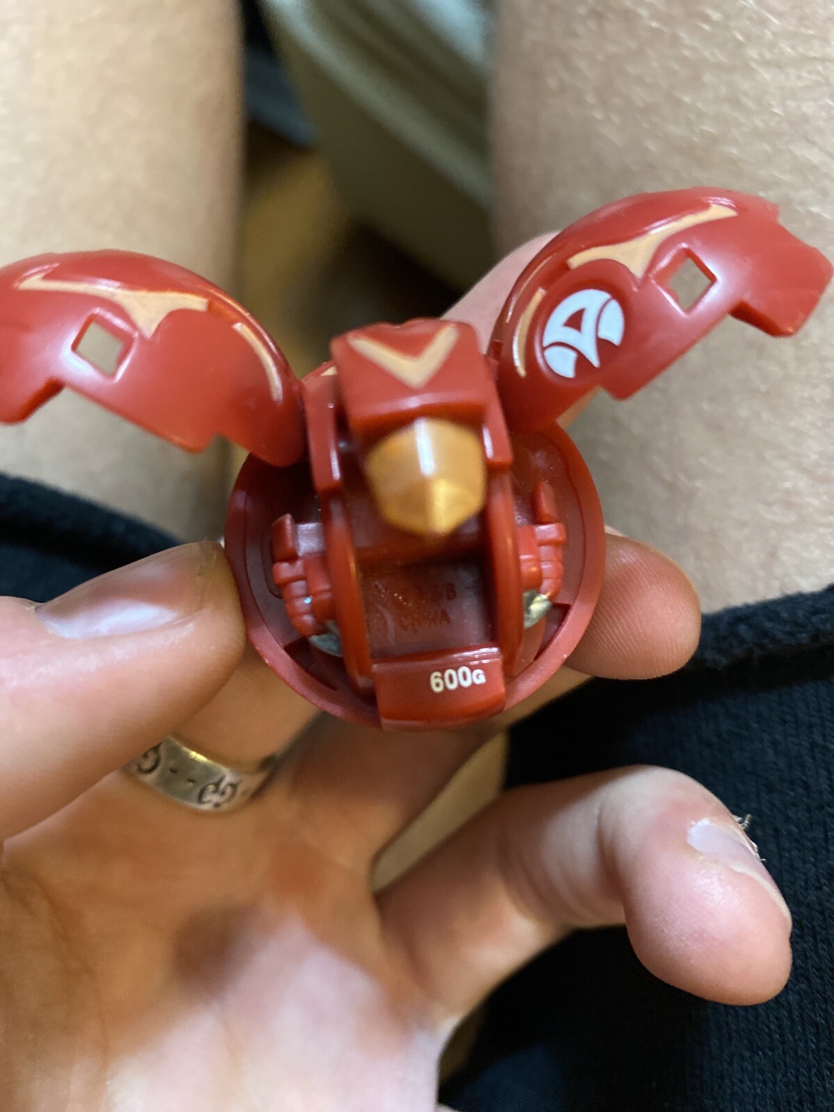 Bakugan Spin Ravenoid Red Pyrus Special Attack 600g | eBay