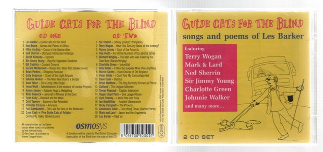 Guide Cats for The Blind Songs and Poems of Les Barker 5016700103021 ...