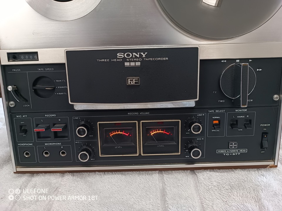 Sony TC-377 Reel-To-Reel Tape Recorder | eBay