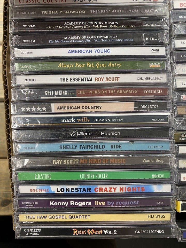 Country Sealed CDs! Over 80+ Photos Updated as Sold! Choose! | eBay