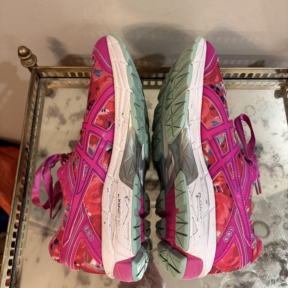 ASICS Gel Quantum 360 Shoes Womens Size 10 Pink Floral Running T5B8N ...