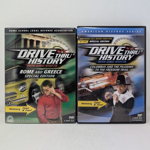 Drive Thru History with Dave Stotts Rome And Greece (2 DVD Set, 2008 ...