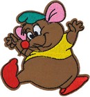 Gus from Disney Cinderella embroidered Iron on patch | eBay