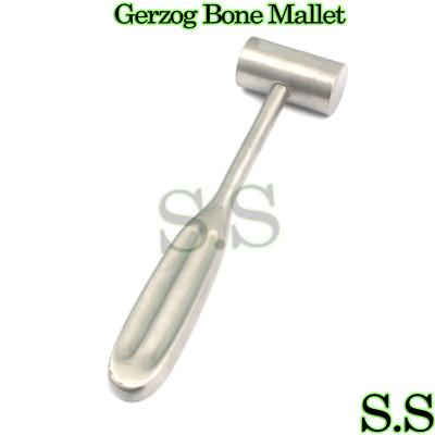 Gerzog Bone Mallet – 7½'' Orthopedic Instruments Stainless Steel | eBay