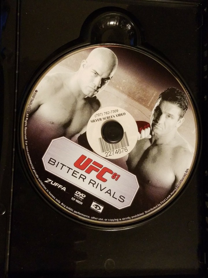 UFC: 61 Bitter Rivals (DVD, 2007) 687797900395| eBay