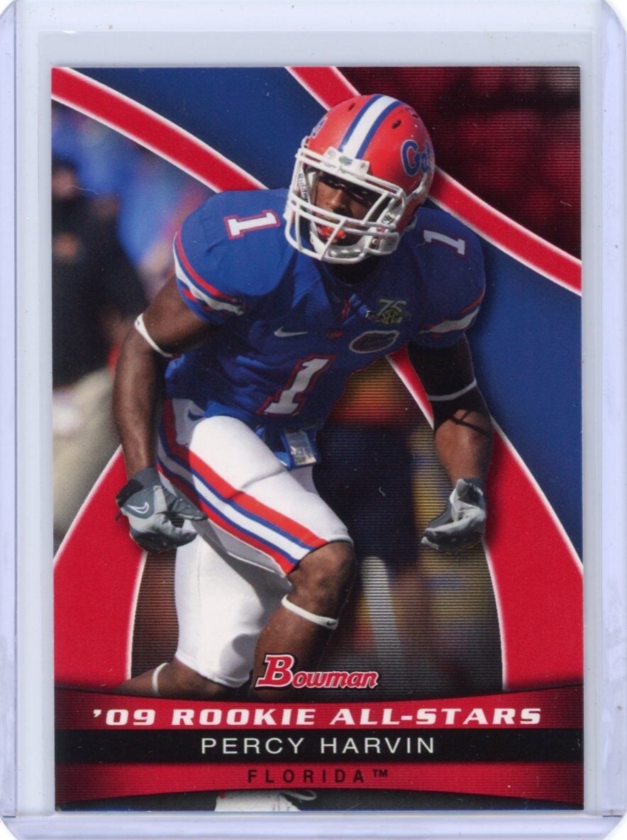 2009 Bowman Draft Picks - 09 ft. Rookie All-Stars Percy Harvin #AS13 ...