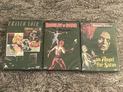 3 Severin DVD Lot: Franco Noir, Bloody Pit of Horror, An Angel for ...