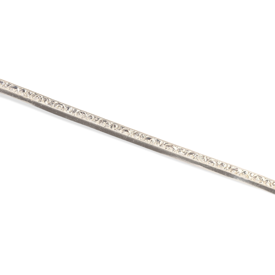 925 Sterling Silver Stepped Bezel Wire Swirl Fancy Pattern Jewelry ...