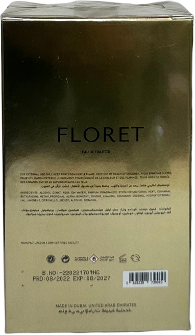 FLORET BY SWISS COLLECTION EDT 3.38 OZ. | eBay