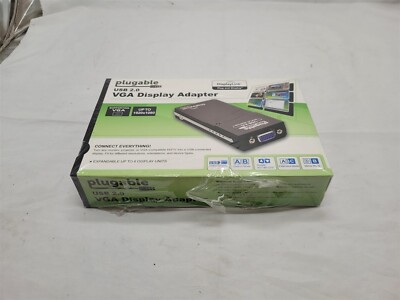 DISPLAYLINK PLUGABLE USB 2.0 TO VGA DISPLAY ADAPTER USB-VGA-165 | eBay