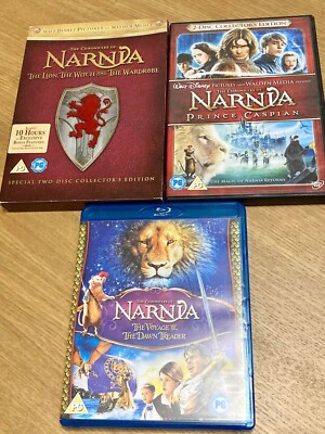 The Chronicles of Narnia set of 3 DVDs | eBay UK