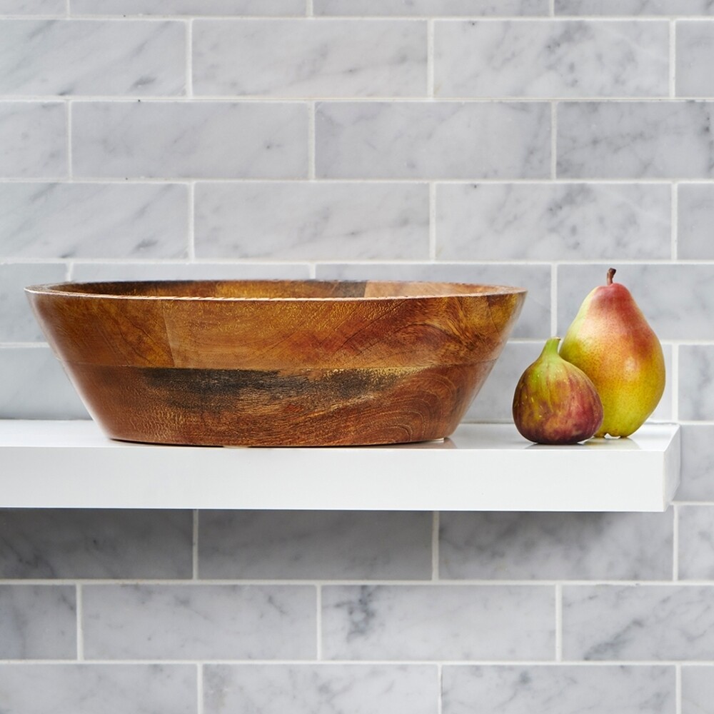 Salt & Pepper Vault Serveware Tableware Natural Mango Wood Food Serving ...