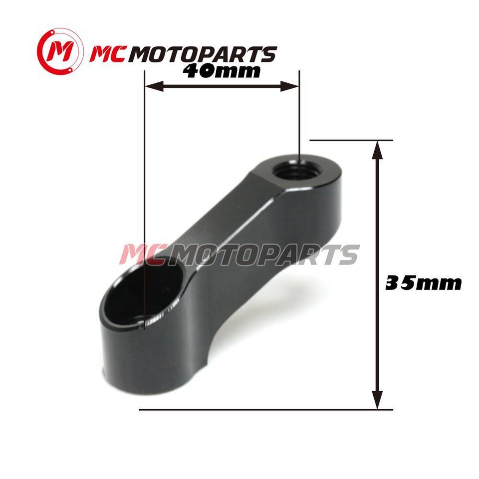Standard M10 Mirror Risers Adapter For Boulevard S83 Intruder VS1400 05 ...