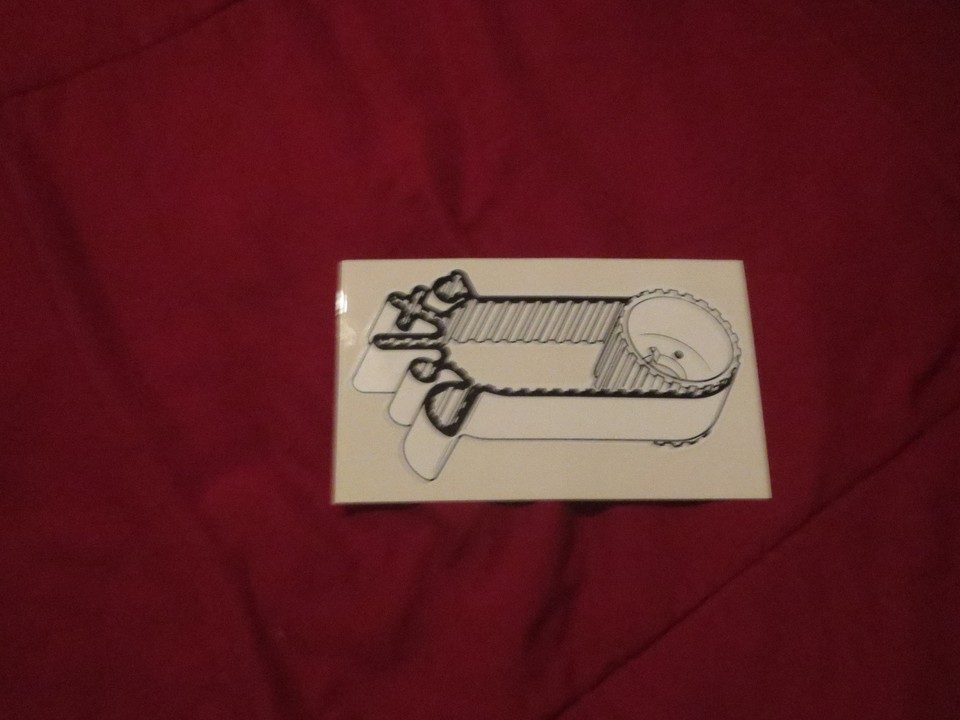 DELTA BLOWER DRIVE GEARS BELTS RACING PARTS LOGO DECAL STICKER 6x4 ...