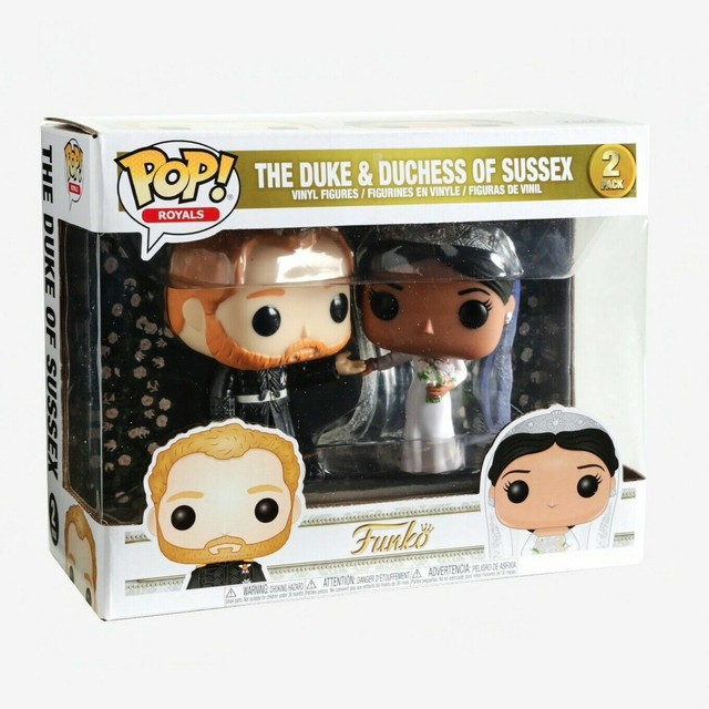 Funko POP! Royals: Prince Harry and Meghan Markle Collectible Figure ...