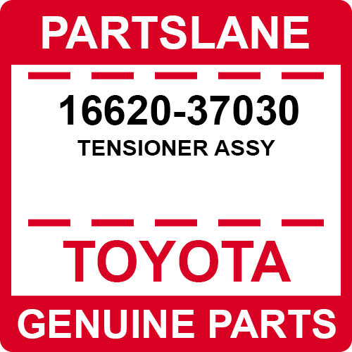 16620-37030 Toyota OEM Genuine TENSIONER ASSY | eBay UK