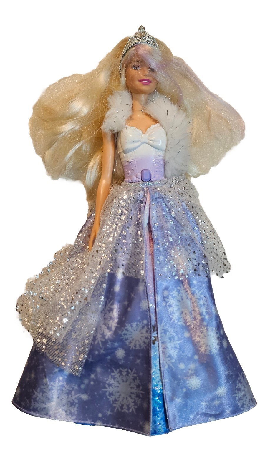 Barbie Dreamtopia Fashion Reveal Winter Princess Doll Expanding Dress ...