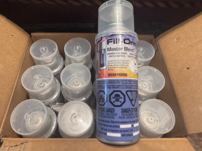 Case 12 Fill-One Aerosol Blank Cans Fillon Machine NEW B55216000 USA ...