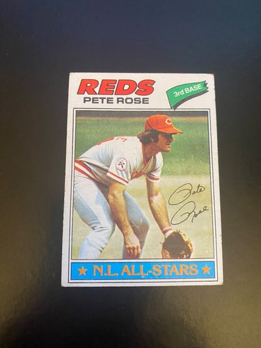 1977 TOPPS BASEBALL #450 PETE ROSE!! $1 SHIPPING!! | eBay