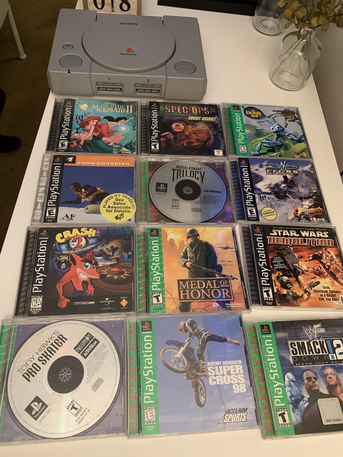 Sony PlayStation Launch Edition Gray Console (SCPH-9001) | eBay