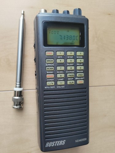 rare BUSTERS NDM2000 AOR AR2700 RADIO SCANNER | eBay