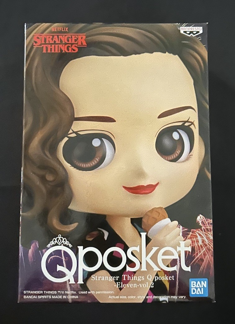 Stranger Things - Bandai Q posket - Eleven Vol. 2 - Mall Outfit - New ...