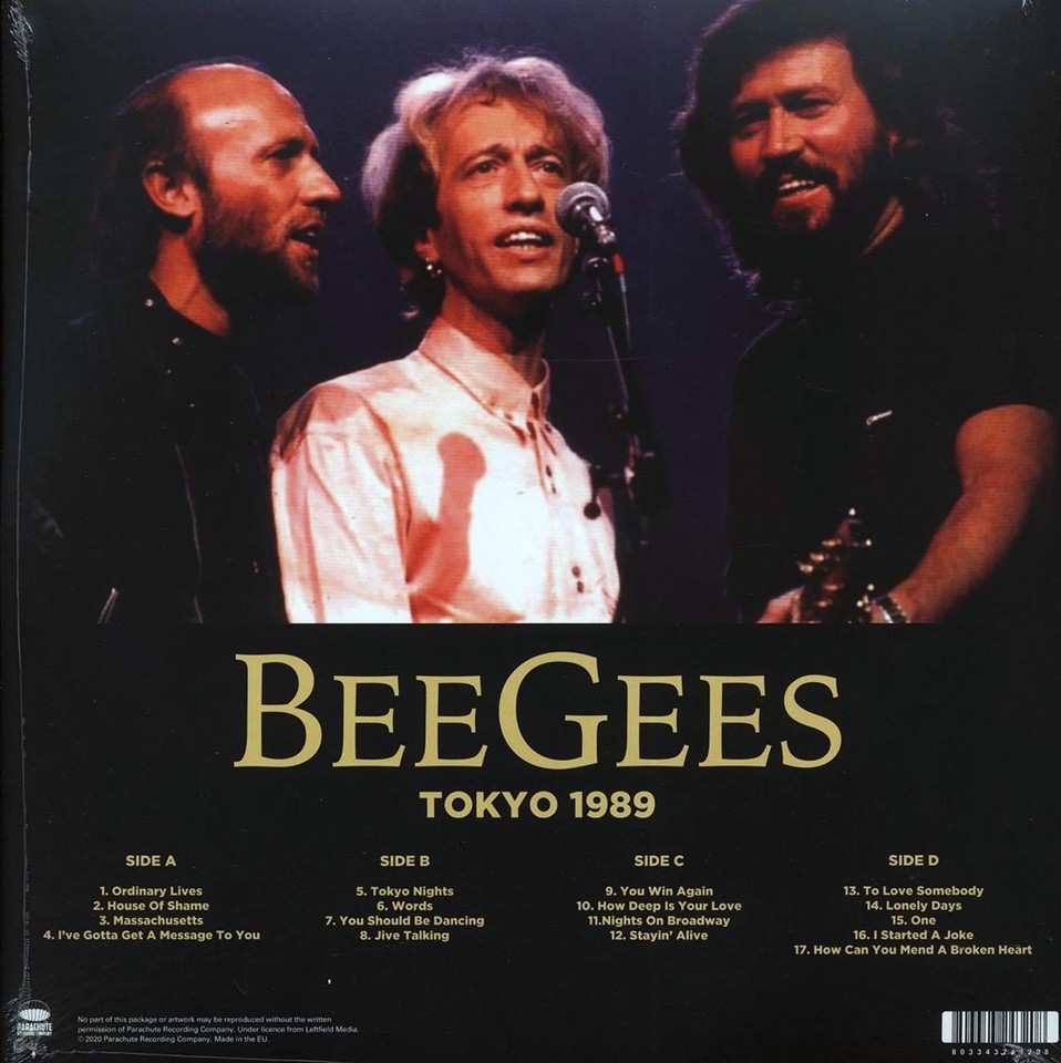 Bee Gees - Tokyo 1989 The Classic Japanese Broadcast 2xLP ...
