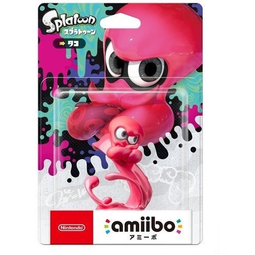 Nintendo Amiibo Splatoon Ika Neon Purple Octoling Octopus Squid Figure ...