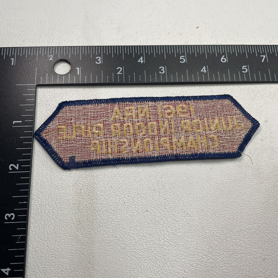 Vtg 1961 Gun NRA National Rifle Assoc. JR. INDOOR RIFLE CHAMPIONSHIP ...